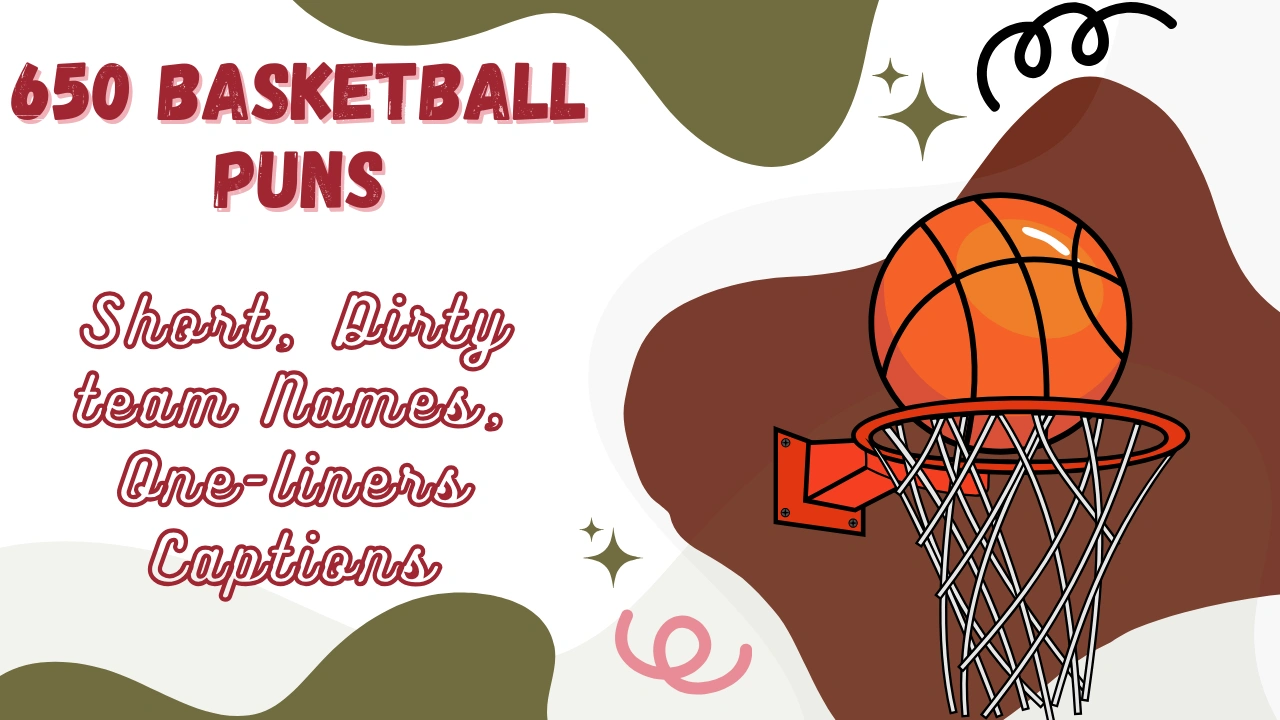 650 Basketball Puns: Short, Dirty team Names, One-liners Captions for ...