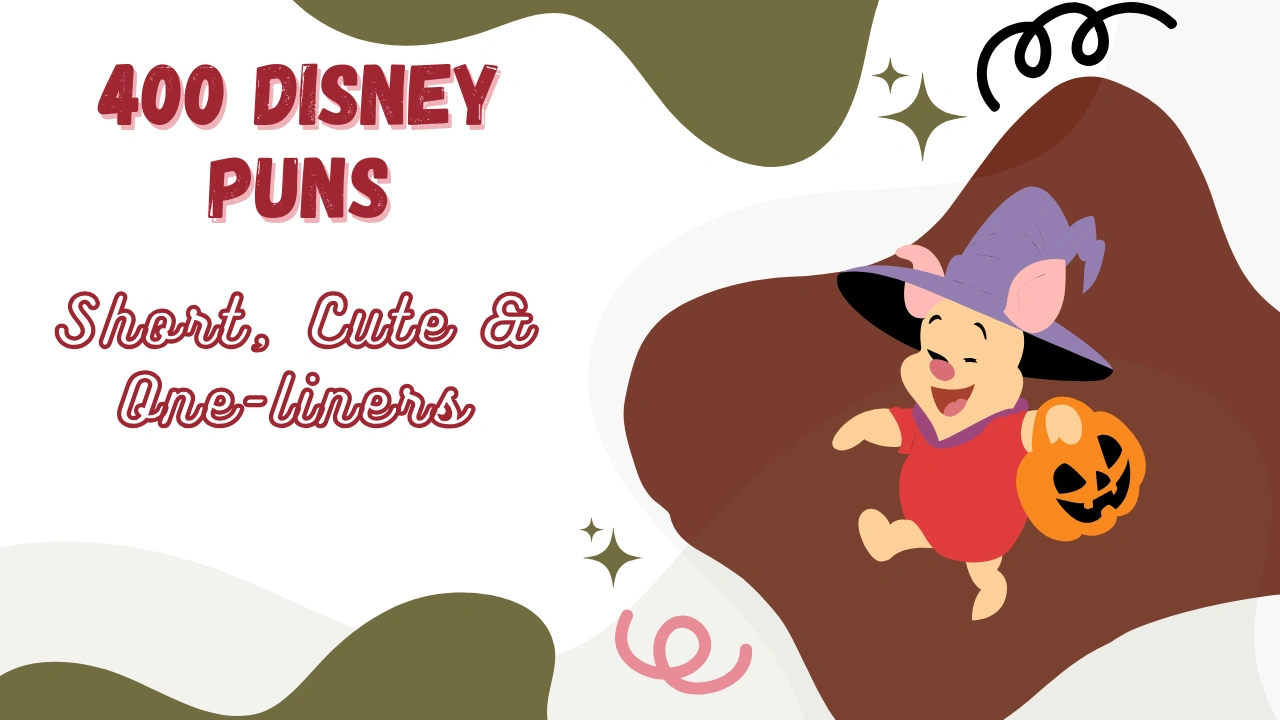 400 Disney puns: Cute, Short, One Liners & Captions For Instagram ...